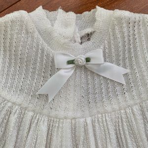 Princess Linens | Dresses | Nwt Handmade Vintage Baby Girl White Lace ...
